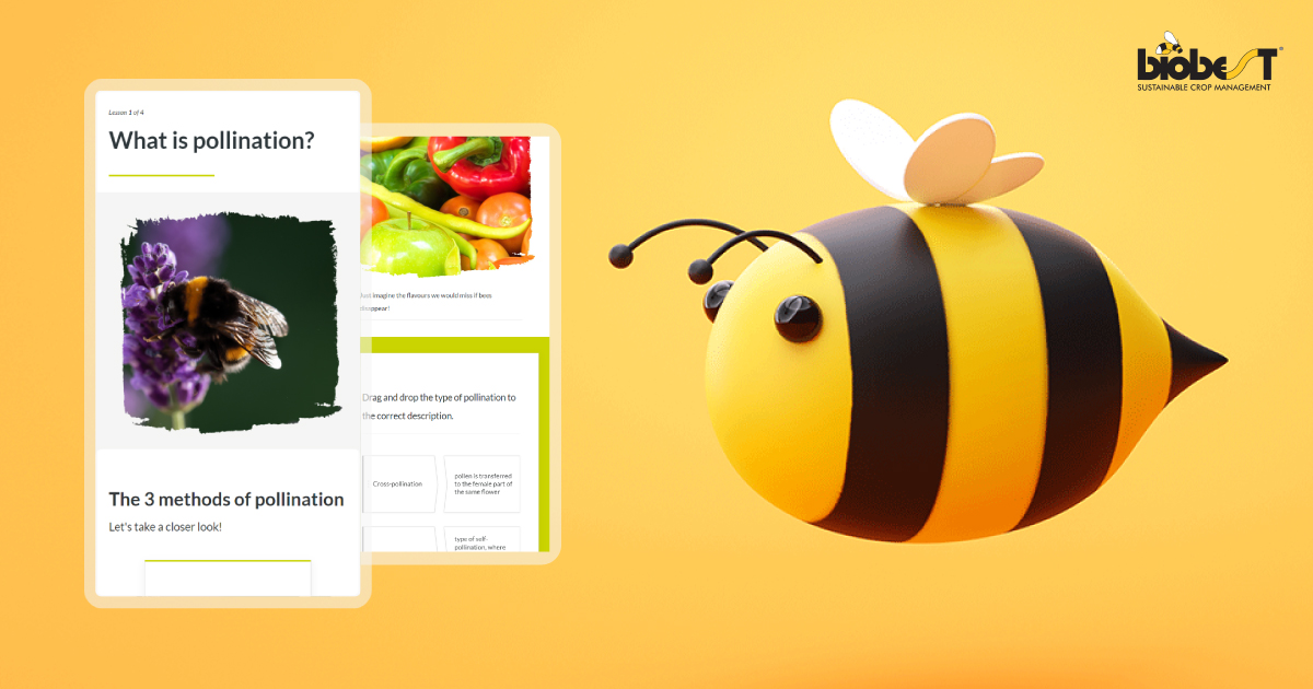 Over 100 Micro Learning modules for Biobest