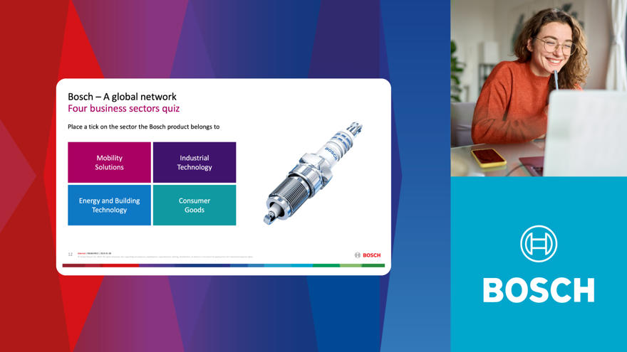 How we turned an induction into an interactive webinar for Bosch